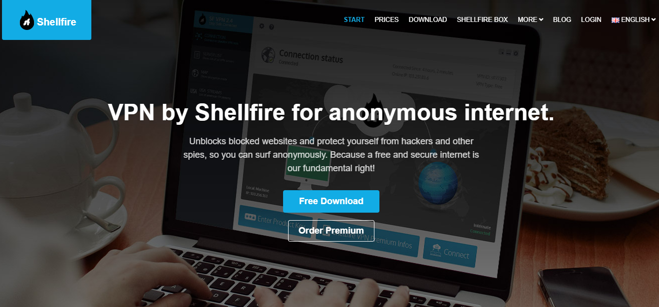 Shellfire VPN Review